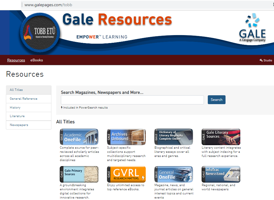 Gale Reference Complete on Trial Until November